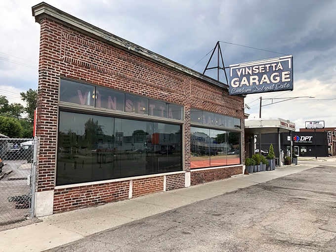 This historic brick beauty has been serving up memories since it actually fixed cars instead of hunger pangs.
