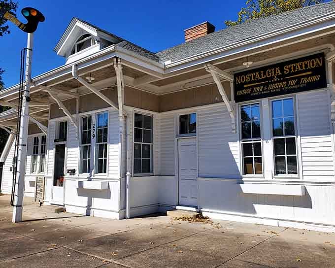 The building itself looks like it stepped out of a postcard, which is fitting for a place preserving everyone's childhood memories.