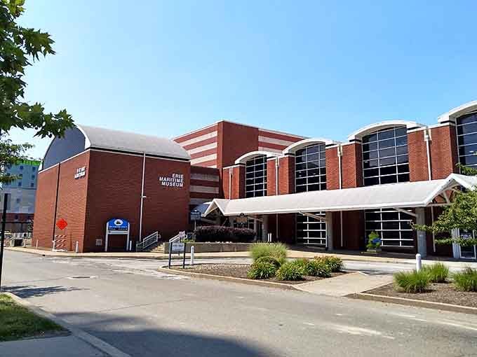This modern brick beauty houses centuries of maritime stories, proving museums don't have to look old to celebrate history.