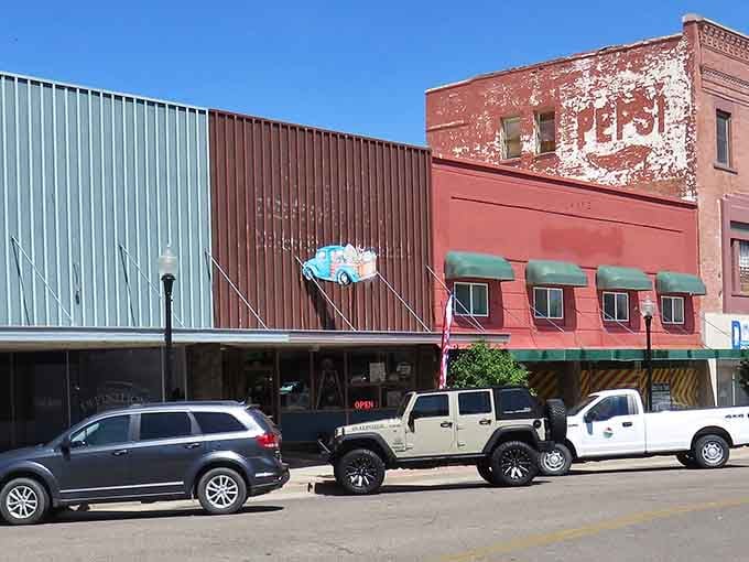 Downtown La Junta wears its history proudly, with vintage storefronts that haven't been gentrified into oblivion yet.