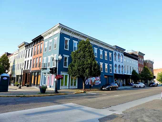 Those colorful historic buildings aren't just Instagram bait, they're actual affordable apartments where real people live without crying over rent checks.