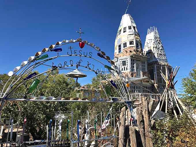 This isn't your HOA-approved neighborhood, and thank goodness for that kind of creative freedom.