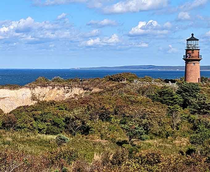 From this historic brick vantage point, sweeping sunsets and endless horizons unfold before your eyes.
