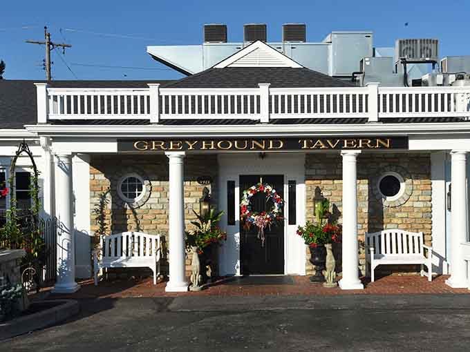 Those welcoming columns have been greeting hungry travelers for generations, and they're still standing strong for good reason.