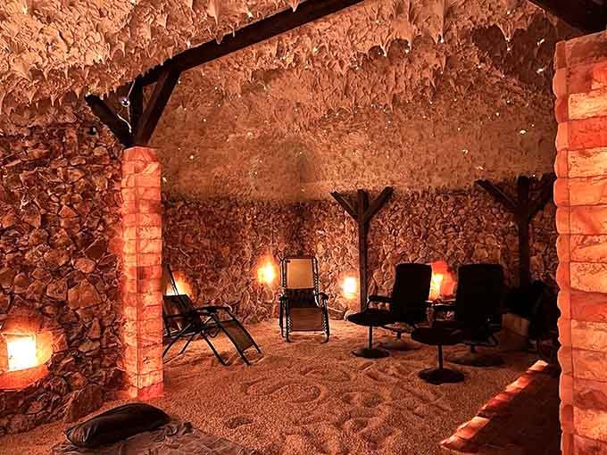 Step inside this glowing sanctuary where ancient wellness meets modern Georgia, and your stress doesn't stand a chance.