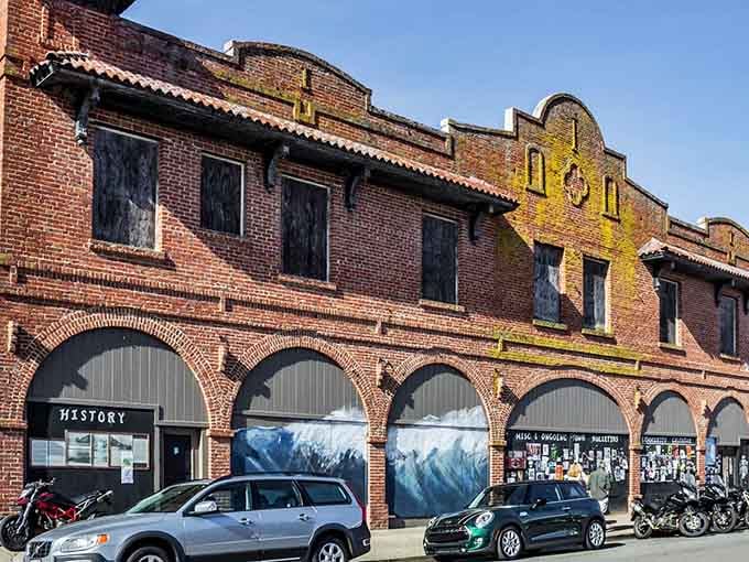 Those historic brick arches have witnessed more California history than your great-grandfather's photo album ever could.
