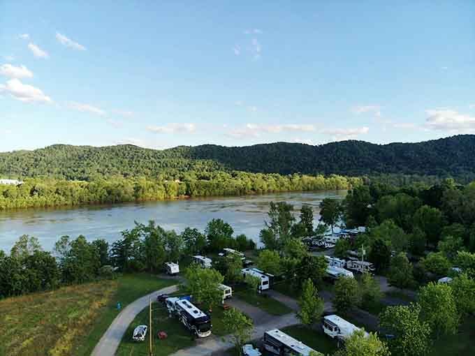 When the Ohio River meets rolling hills, you get views that belong on a postcard, not in your backyard.