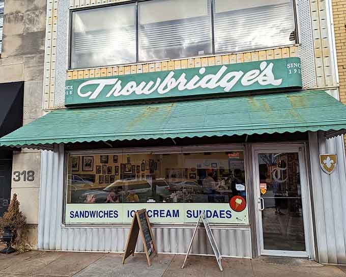 That green awning has been beckoning ice cream lovers since before air conditioning made Alabama summers bearable.