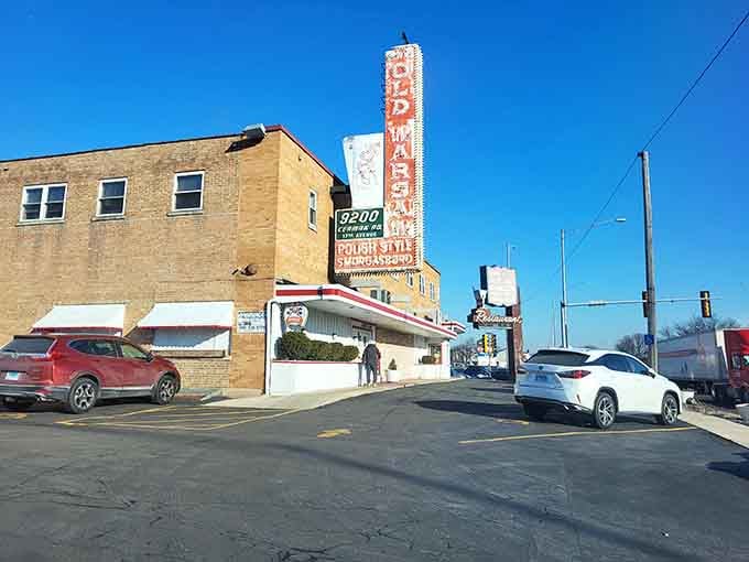 This unassuming building holds more culinary treasures than a Warsaw grandmother's recipe box could contain.
