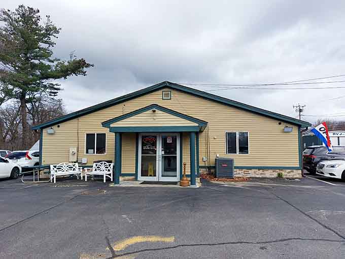 That yellow exterior might look humble, but inside awaits breakfast glory that'll ruin chain restaurants forever.