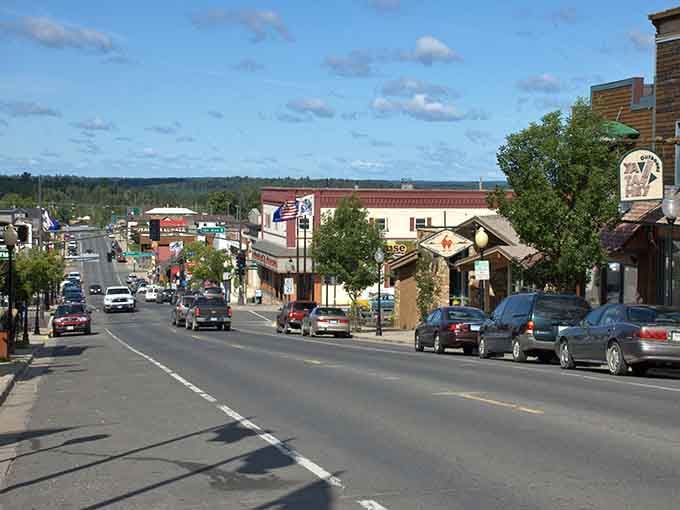 Downtown Ely stretches out like a postcard from a simpler time, where wilderness meets Main Street charm.