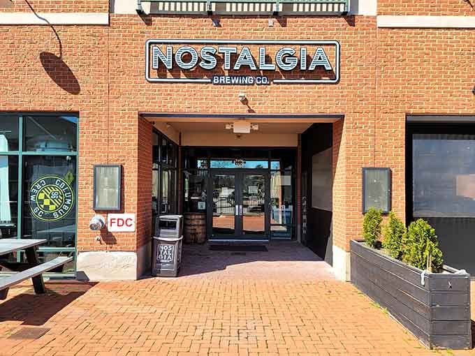 That brick facade and welcoming entrance promise good things ahead &ndash; your taste buds aren't wrong about this one.
