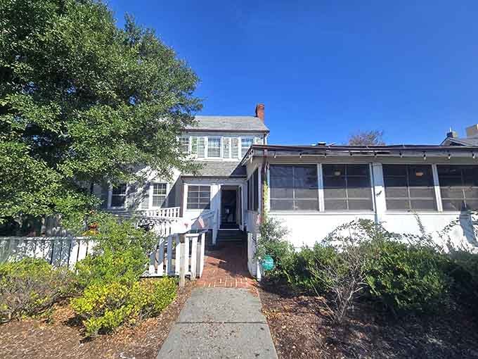 This charming converted house proves that the best breakfast spots often hide in the most unexpected places.