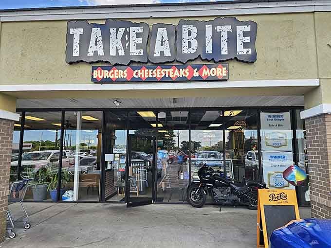 That unassuming storefront hides some of the best comfort food you'll find anywhere in the Carolinas.