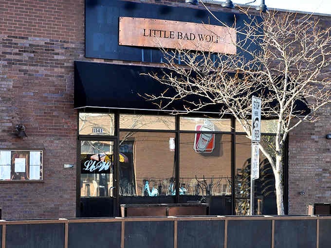 Little Bad Wolf's exterior mural announces this isn't just another restaurant, it's an Andersonville destination worth finding repeatedly.