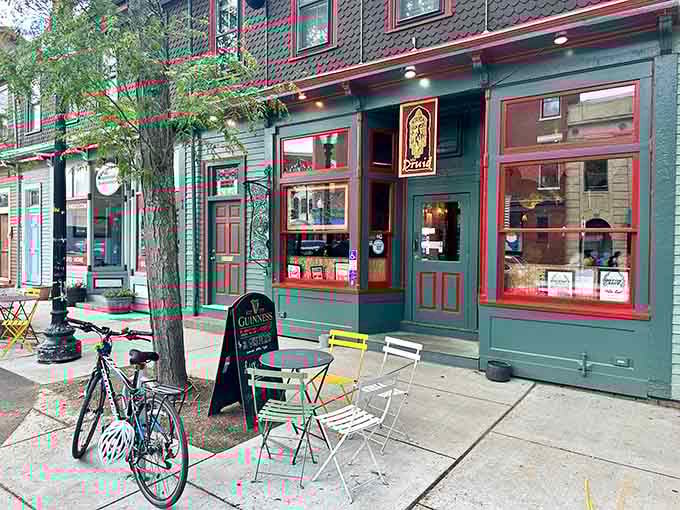 Small tables, big flavor, and the promise of the best fish and chips in Cambridge waiting inside.