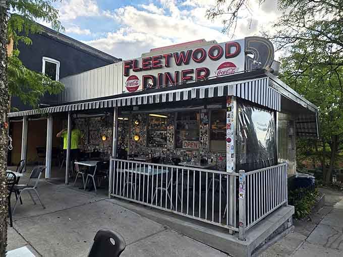 That gleaming silver diner car has been stopping traffic on South Ashley Street longer than most restaurants survive.