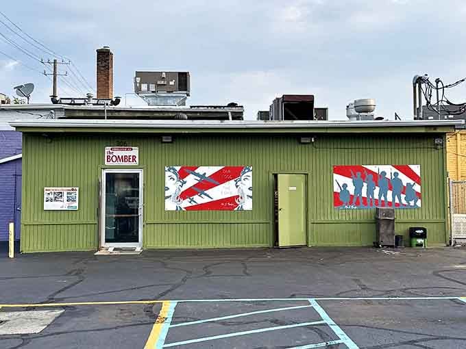 That green exterior hides breakfast magic better than a magician's hat conceals rabbits and doves combined.