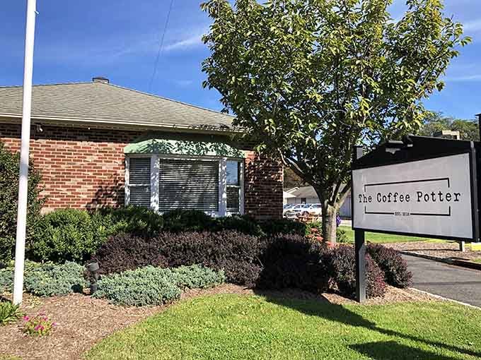 The kind of welcoming exterior that makes you slow down, pull over, and remember what mornings should feel like.