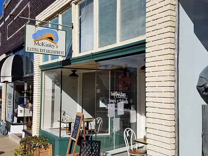 That charming storefront practically whispers "come inside, we've got sandwiches that'll ruin all other sandwiches for you."