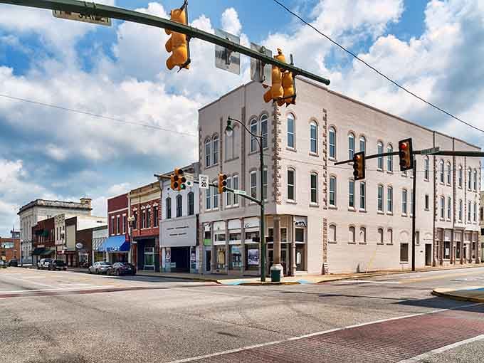 Downtown Anniston's historic architecture proves that beautiful buildings and affordable living can actually coexist in harmony.