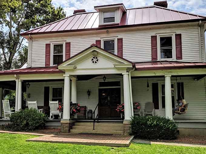 That welcoming front porch isn't just for show—it's where your anticipation builds before the feast begins.