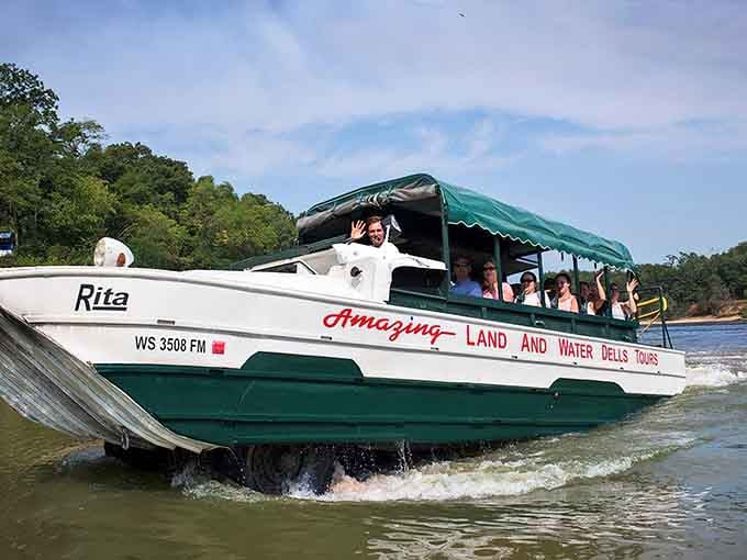 Rita knows the secret: the best adventures happen when you stop worrying about getting your wheels wet.