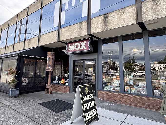 The storefront practically winks at you from the street, inviting you into a world where fun is mandatory.