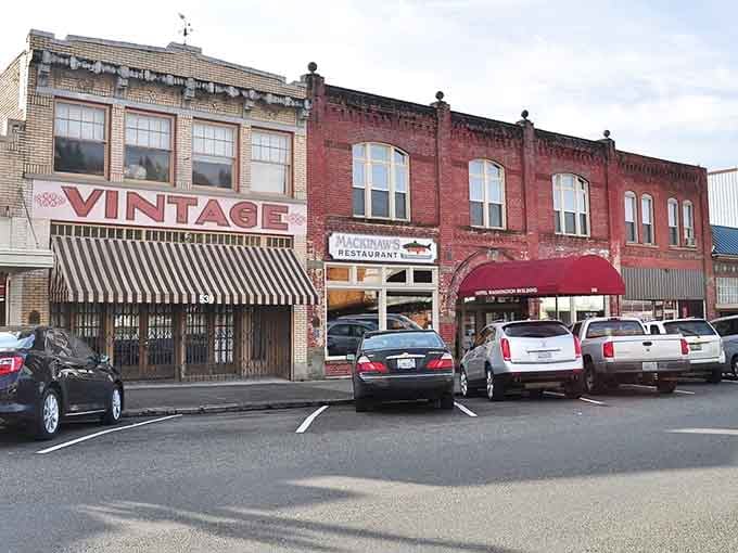 Downtown storefronts that have weathered decades still welcome locals who actually know their neighbors' names.