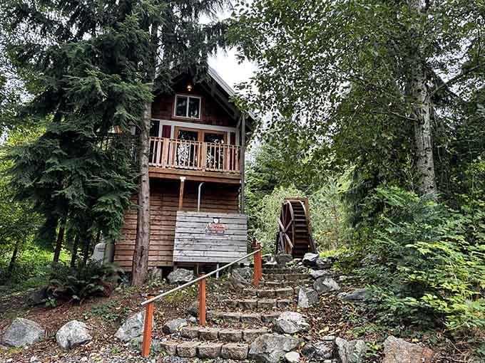 Your childhood treehouse dreams just got a serious upgrade, complete with actual walls and zero rusty nails.