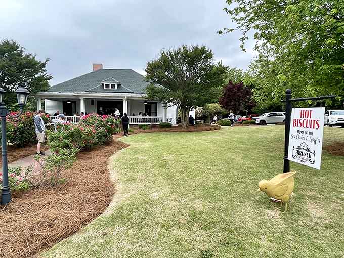 That charming house-turned-brunch-haven proves the best restaurants don't need neon signs to draw a crowd.
