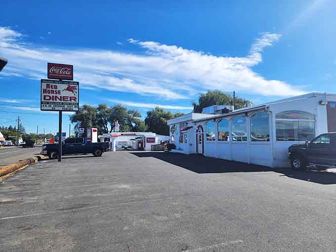 That vintage Coca-Cola sign isn't just decoration, it's a beacon calling you home to comfort food paradise.