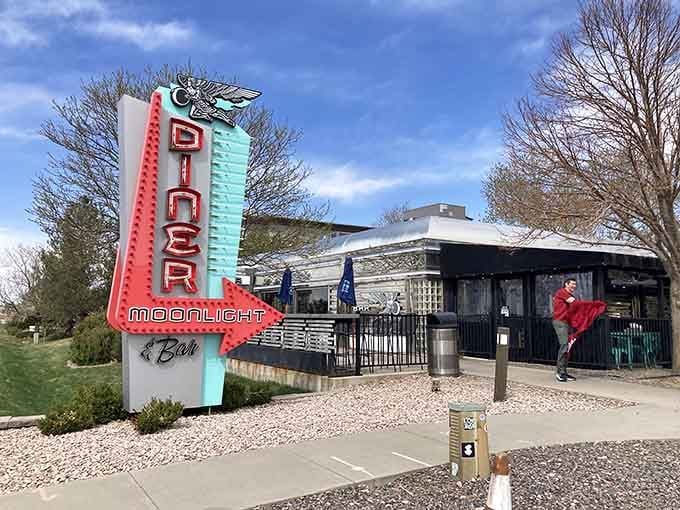 That neon sign isn't just advertising &ndash; it's practically singing a siren song to anyone within a three-block radius.