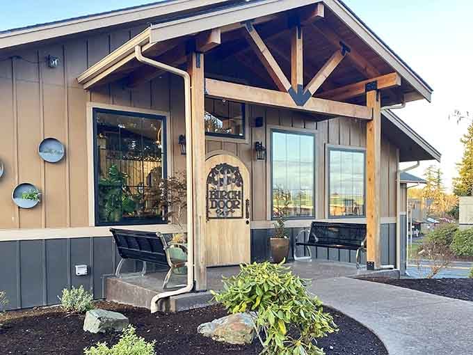 Breakfast is better behind the birch door! Enjoy cozy vibes and incredible homemade morning favorites at this Bellingham hidden gem.