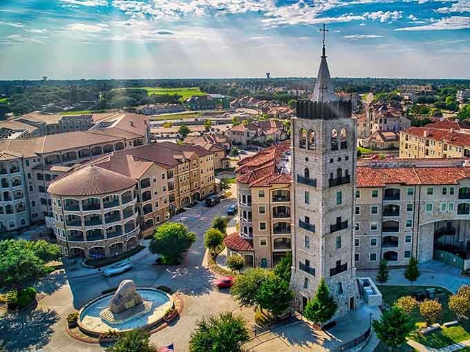 The stunning architecture and scenic views make this place feel like a hidden gem straight from Europe.