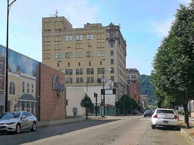 Downtown Portsmouth's vintage architecture proves you don't need a trust fund to live somewhere that looks like a movie set.