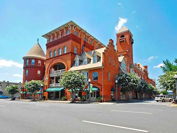The Windsor Hotel's turrets make you wonder if Rapunzel retired to Georgia for the sweet tea and slower pace.