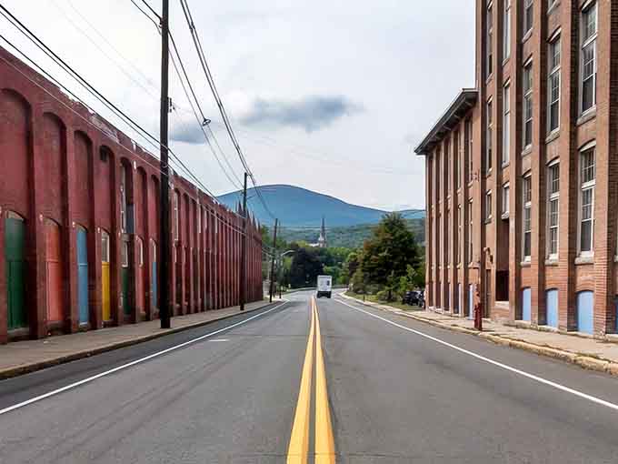 Those striking brick facades aren’t merely decorative; they’re the architectural memoir of a city that chose resilience over decline.