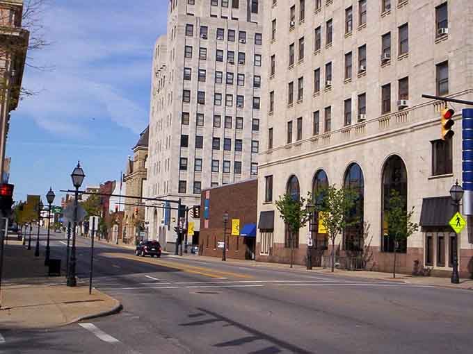 Downtown Mansfield's historic architecture stands ready to prove that small-town charm beats cookie-cutter suburbs every single time.