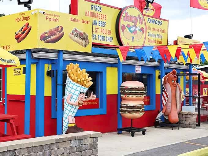 That bright, playful exterior isn&rsquo;t just inviting, it practically begs you to stop and grab something delicious.