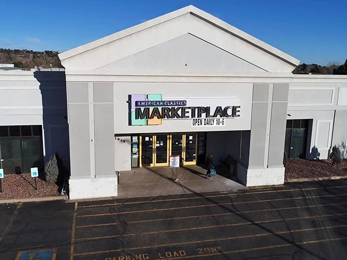 The unassuming exterior hides a treasure trove that'll make your vintage-loving heart skip several beats.