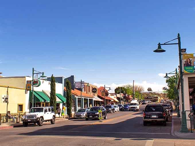 Historic storefronts line the streets where Arizona's past meets present in the most charming way imaginable.