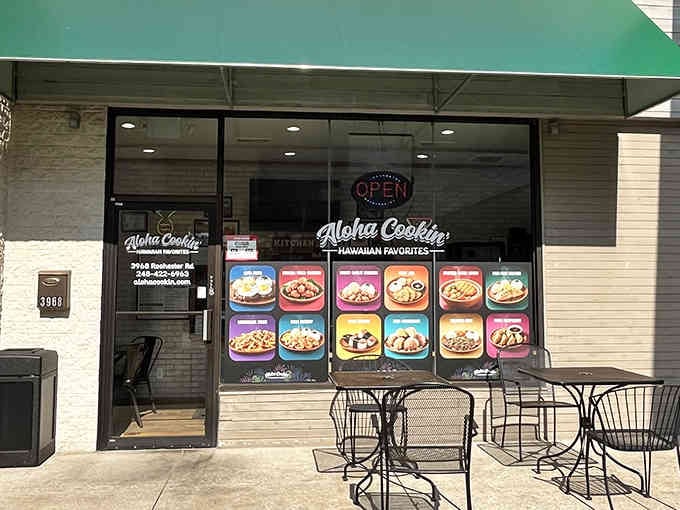 Aloha Cookin' brings island vibes to Troy, where Hawaiian comfort food meets Michigan's suburban charm beautifully.