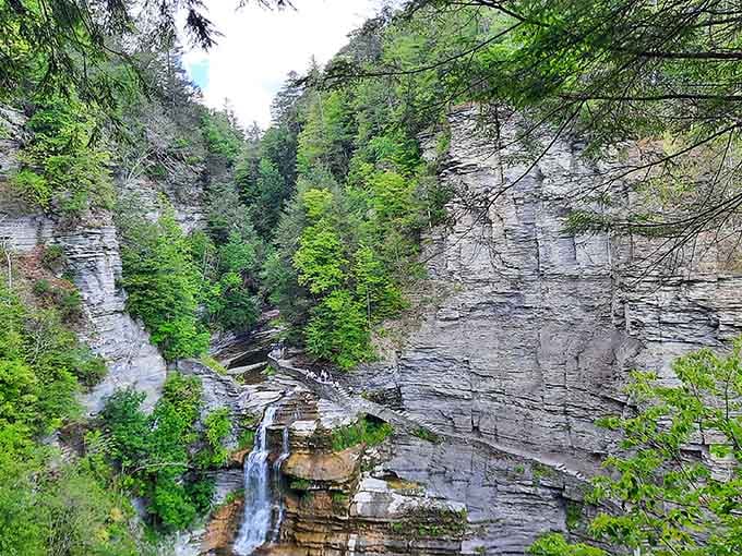 These tiered cascades prove that Mother Nature has better design skills than any landscape architect you've ever hired.
