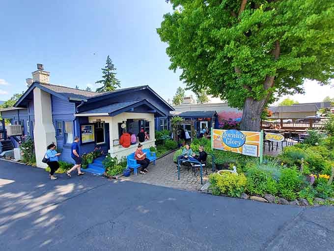 When a breakfast spot has people waiting outside before opening, you know something magical is happening inside.