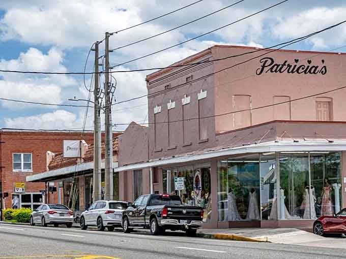 Downtown Brooksville keeps its vintage charm alive, where storefronts tell stories and nobody's rushing you along.