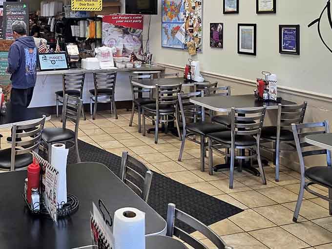 The dining room where cheesesteak dreams come true and elastic waistbands become your best friend.