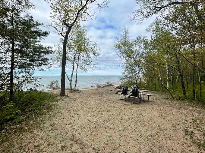 When the beach looks this pristine and empty, you know you've found Michigan's best-kept secret.