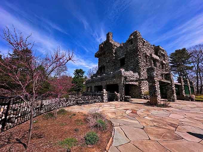 This medieval fortress rising from Connecticut soil looks like it was plucked straight from a Game of Thrones set.