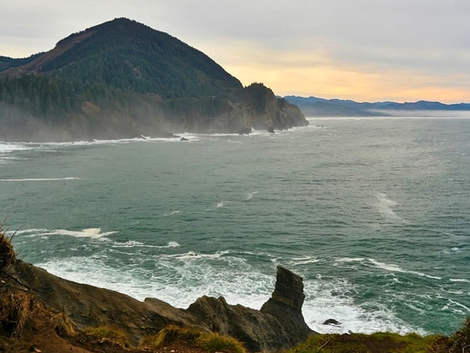When the Pacific meets ancient headlands, you get views that belong on a postcard from another dimension.